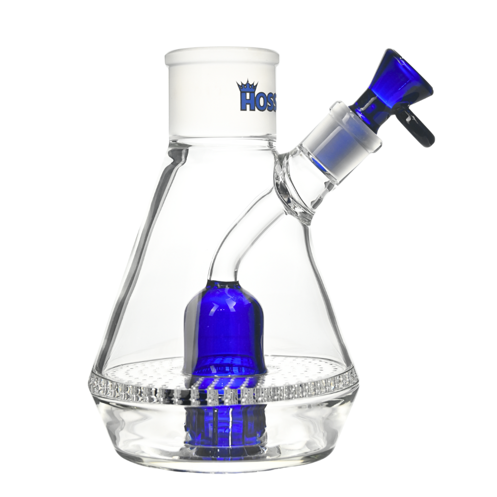 Hoss Glass Honeycomb Beaker Base | Hoss Glass